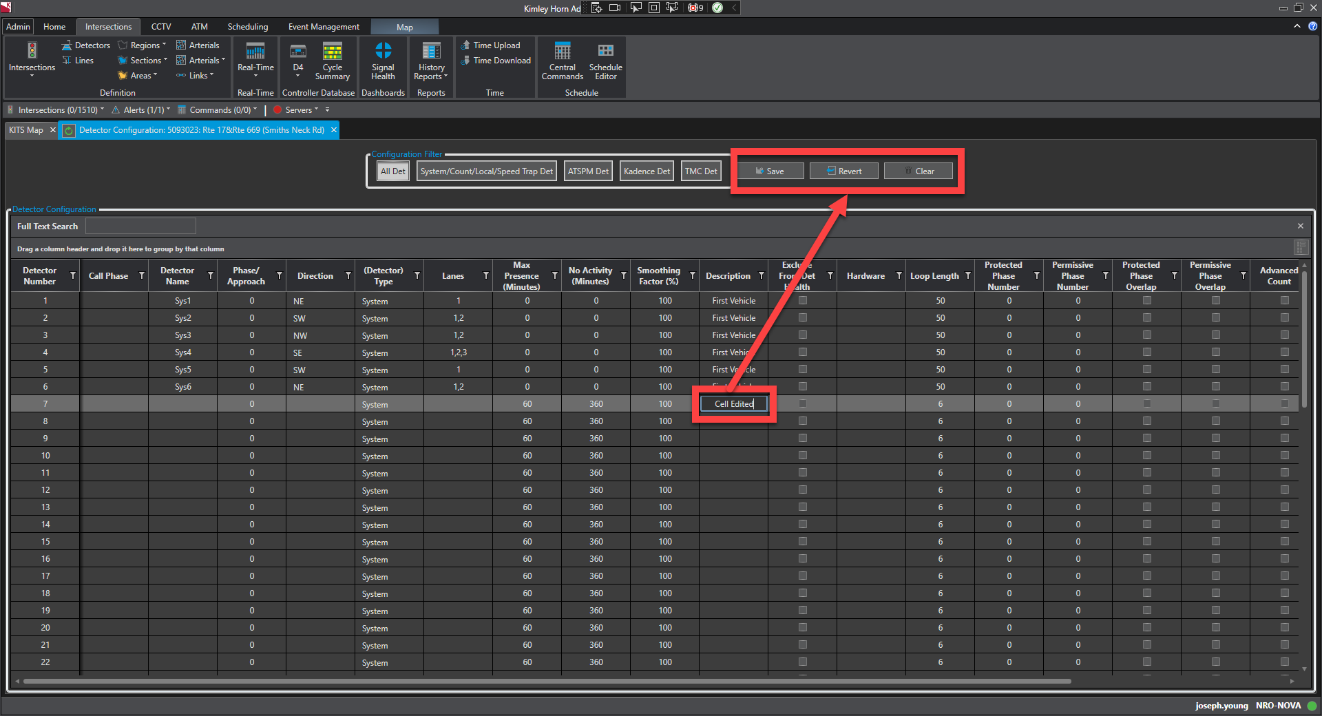 Detector Configuration | KITS Online Help